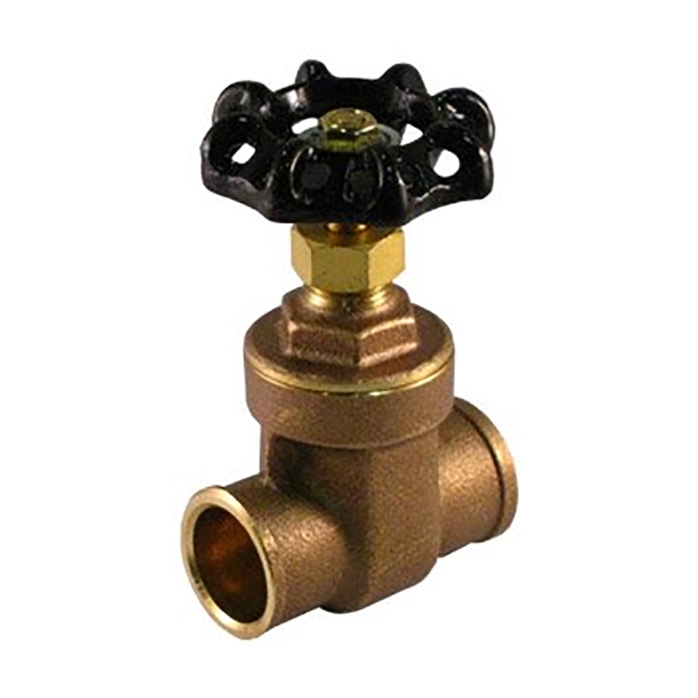 Thrifco 6415016 1-1/4 Inch CXC Brass Gate Valve - Walmart.com