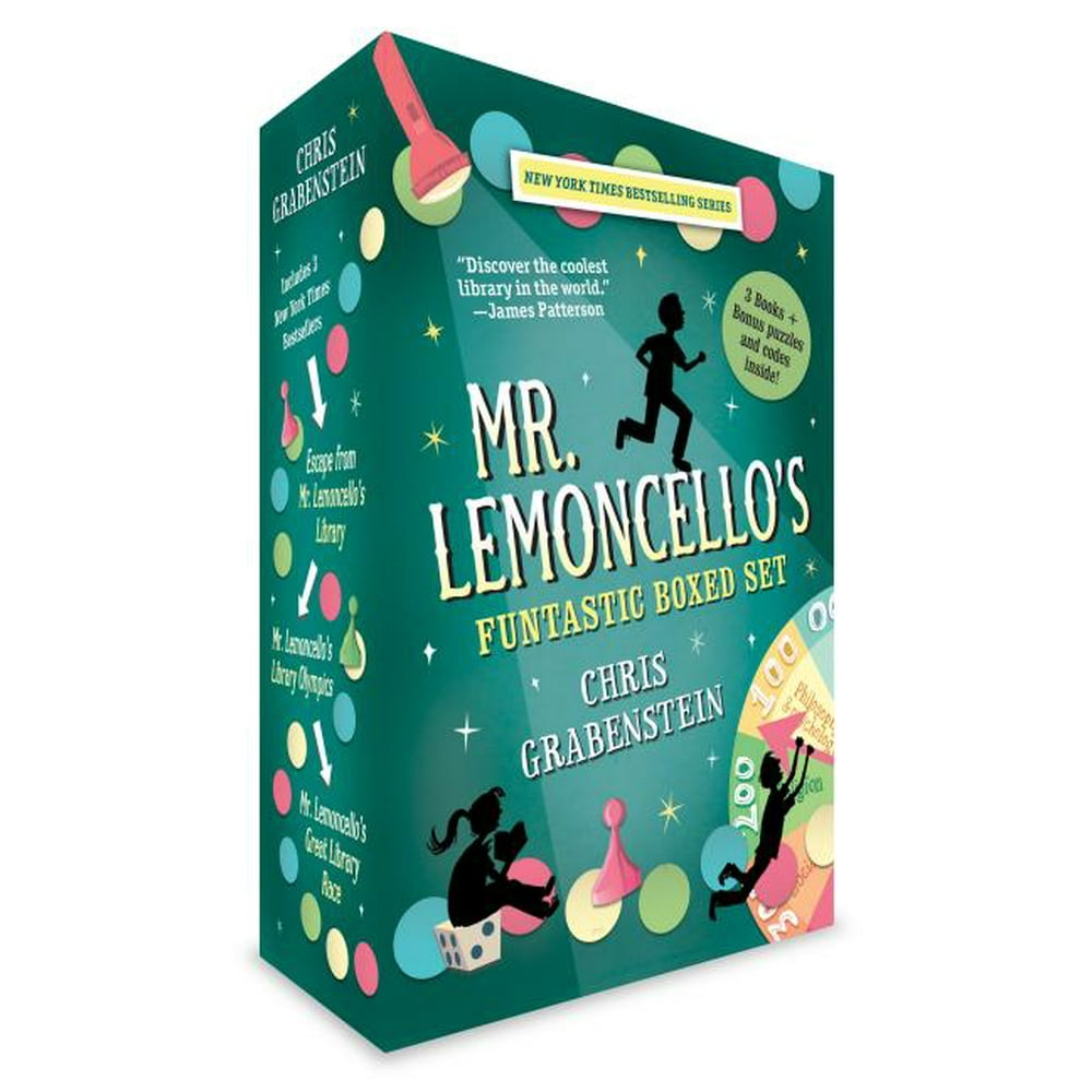 Mr. Lemoncello's Library: Mr. Lemoncello's Funtastic Boxed Set : Books ...