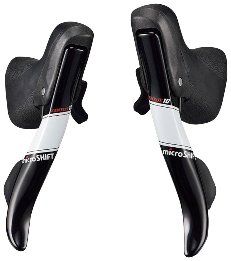 microSHIFT Centos Drop Bar Shift Lever Set 2 x 10-Speed, Shimano ...