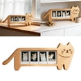 Cats Shaped Picture Frame Wooden Picture Frame Cats Minis Photo Frames ...