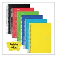 Staples 1-Subject Notebooks 8" x 10.5" College Ruled 70 Sheets Assorted ...