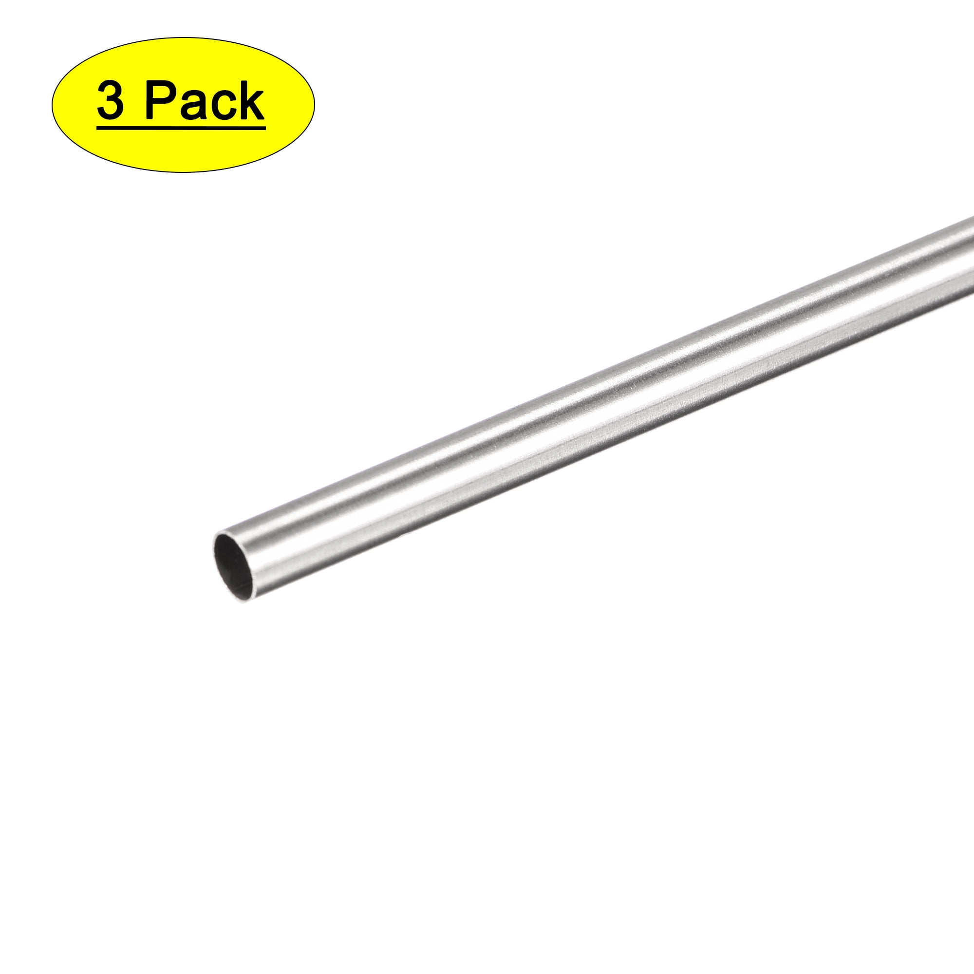 Uxcell 4mm OD 0.2mm Wall Thickness 300mm Length 304 Stainless Steel ...