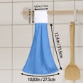Abstract beige wavy pattern design Hanging Kitchen Hand Towels Sets ...