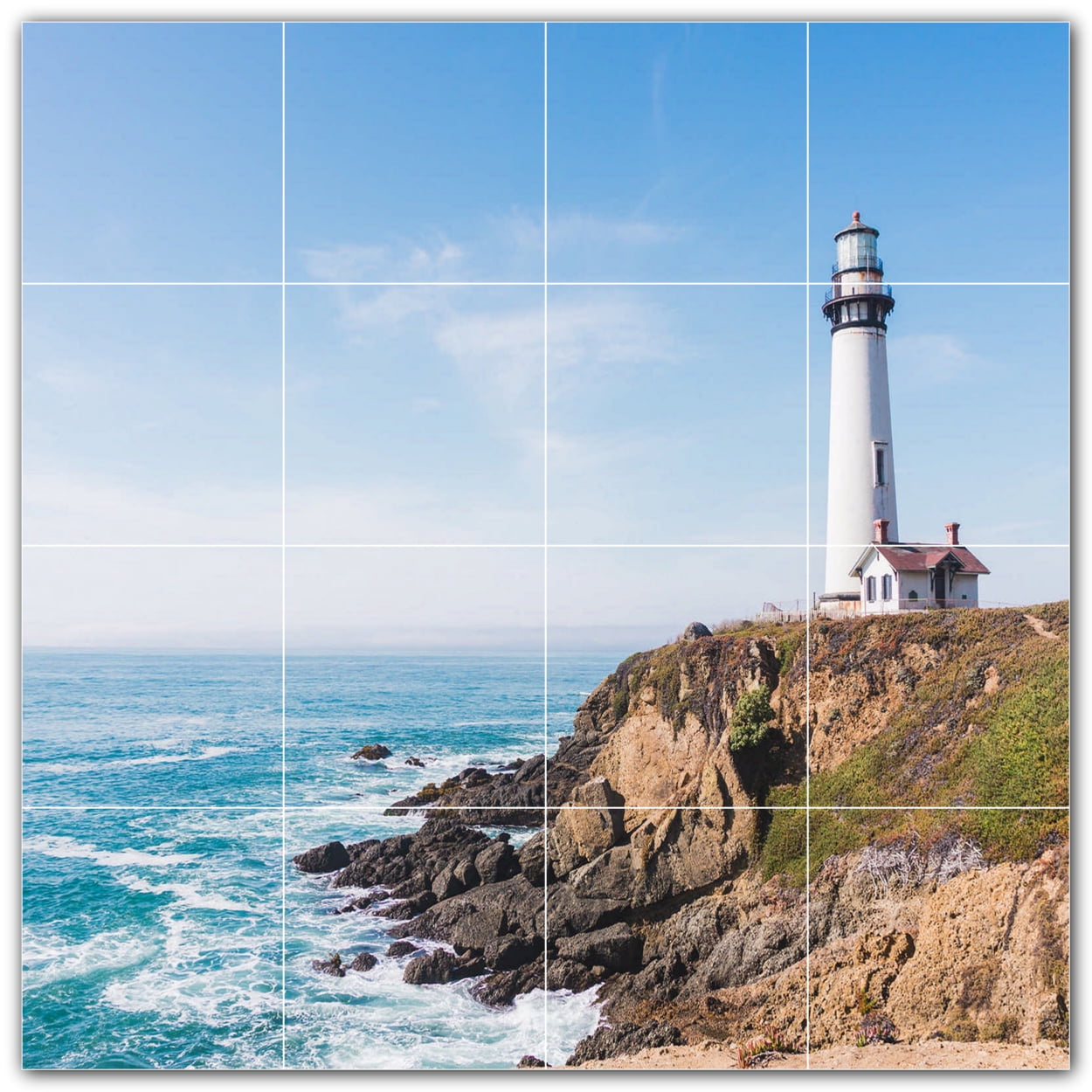 Picture-Tiles.com: Lighthouse Ceramic Tile Wall Mural WAL500820-44S. 17 ...