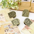 Sekonow 2 Pack Vintage Metal Book Clip, Brass Color Alloy Antique ...