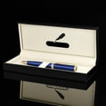 Blue Pen - Stunning Luxury with 24K Finish, Black G2 Refill, Pen Set ...
