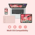Huion Inspiroy 2 Drawing Tablet 6x4 Inch Graphic Tablet with 6 ...