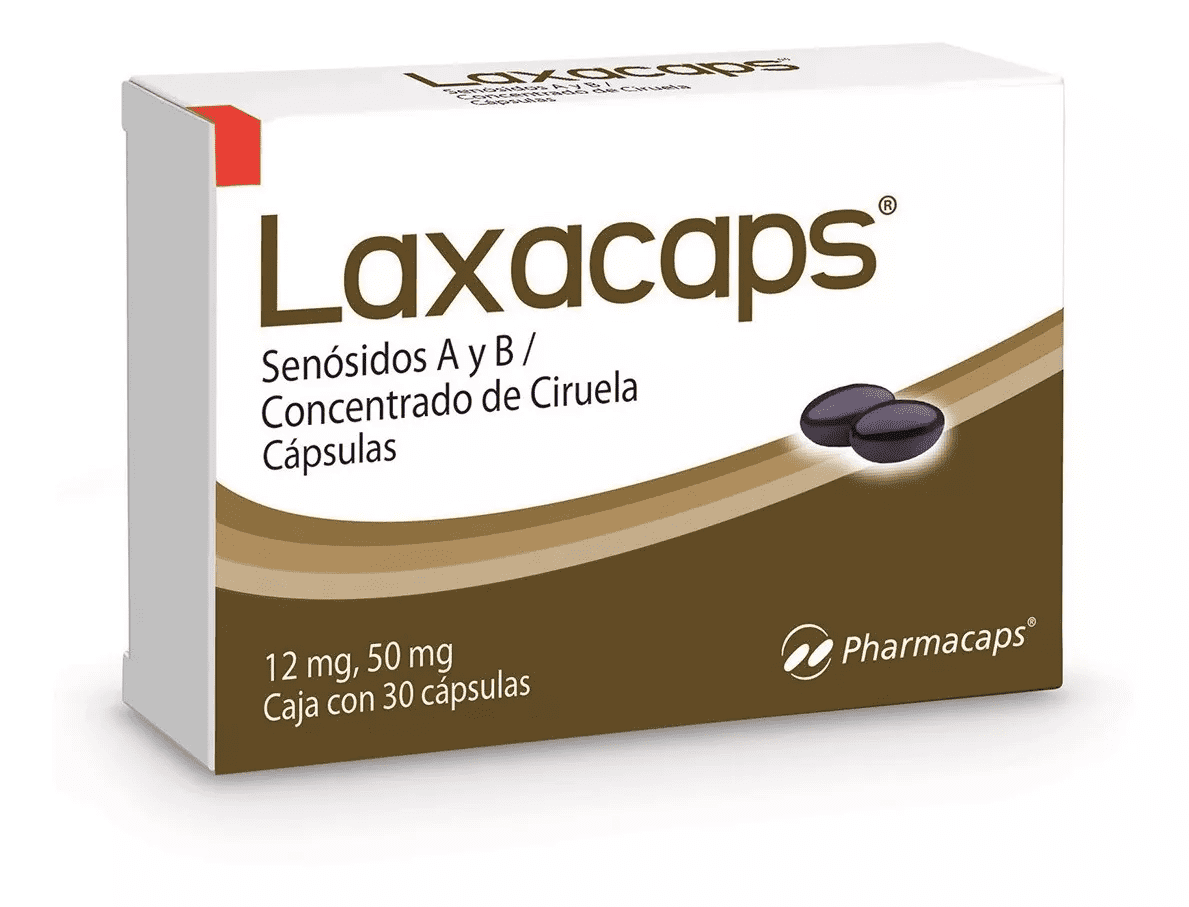 Laxante Laxacaps Senósidos A Y B C/30 Cápsulas | Walmart en línea