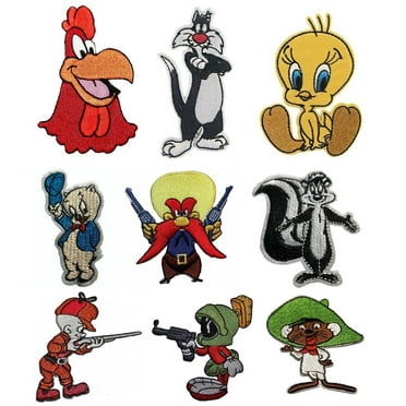 Looney Tunes Yosemite Sam Embroidered Iron On Patch Set of 3 Patches ...