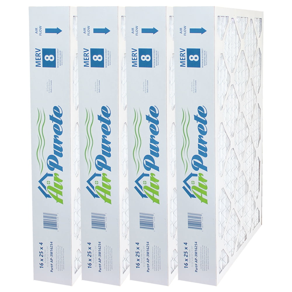 Click here for Airpurete Furnace Filters Ap-3m16254 Pack Of 4 Nom... prices