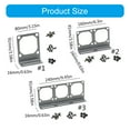 PC Memory Cooling Fan Rack Bridge Bracket Support Bracket PC Case Fan ...