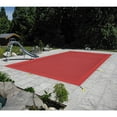 Sunshades Depot 24'x44' Rectangle Red Winter Pool Cover Pool Safety ...