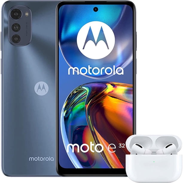 Smartphone 4GB CON 64GB Motorola MOTO E32 + INPODS | Walmart en línea