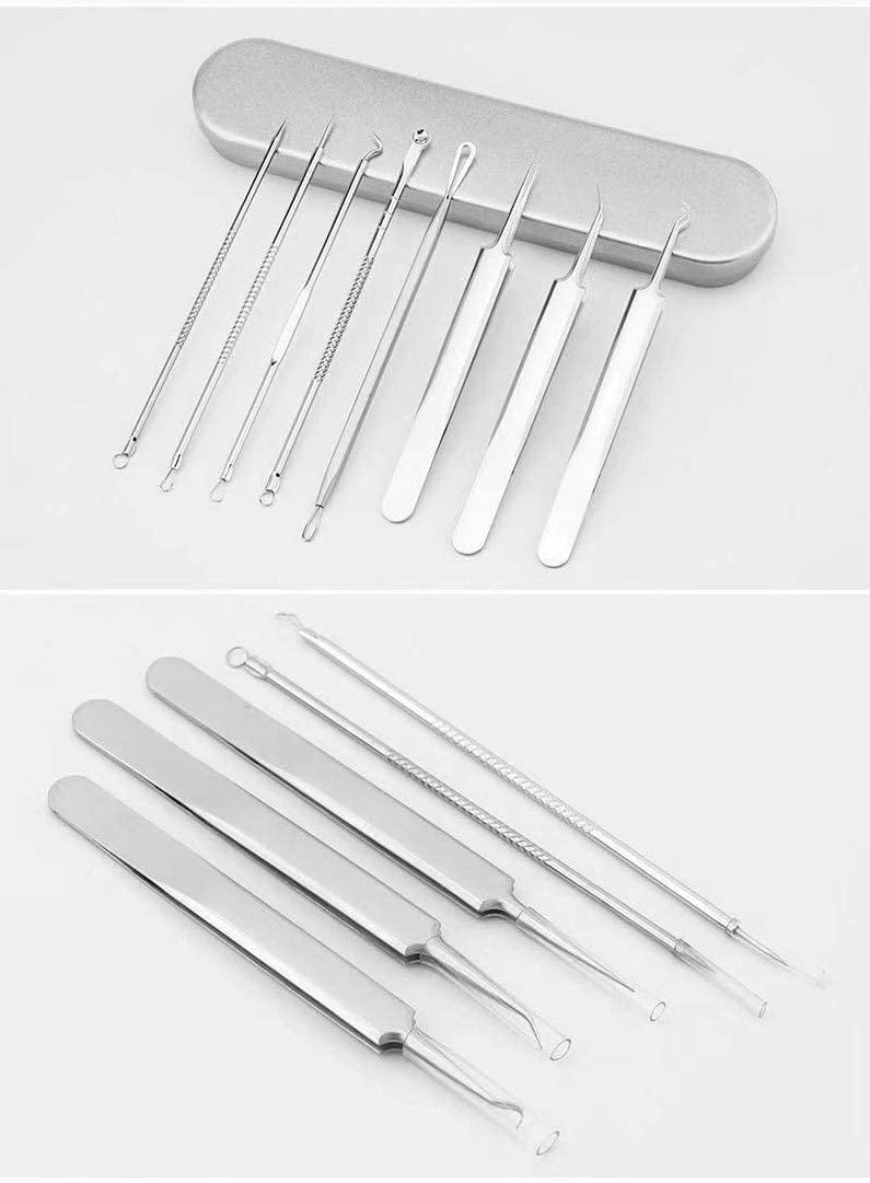 Blackhead Remover Pimple Popper,Tweezers Pimple Extractor Acne Removal ...