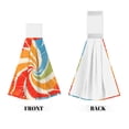 2pcs Hanging Coral Velvet Hand Towel Is Light Breathable And Absorptive ...