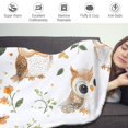 59.1in Round Blanket Light Weight Anti-Wrinkle Anti-Allergy Non ...