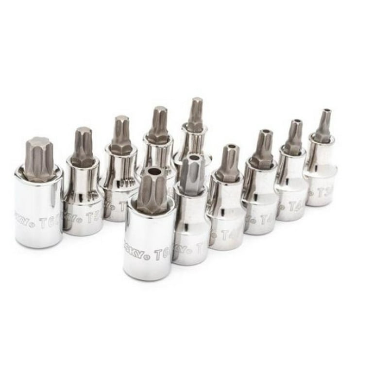 CARBYNE Torx Plus (aka Lobe) Bit Socket Set 13 Piece, IP-8