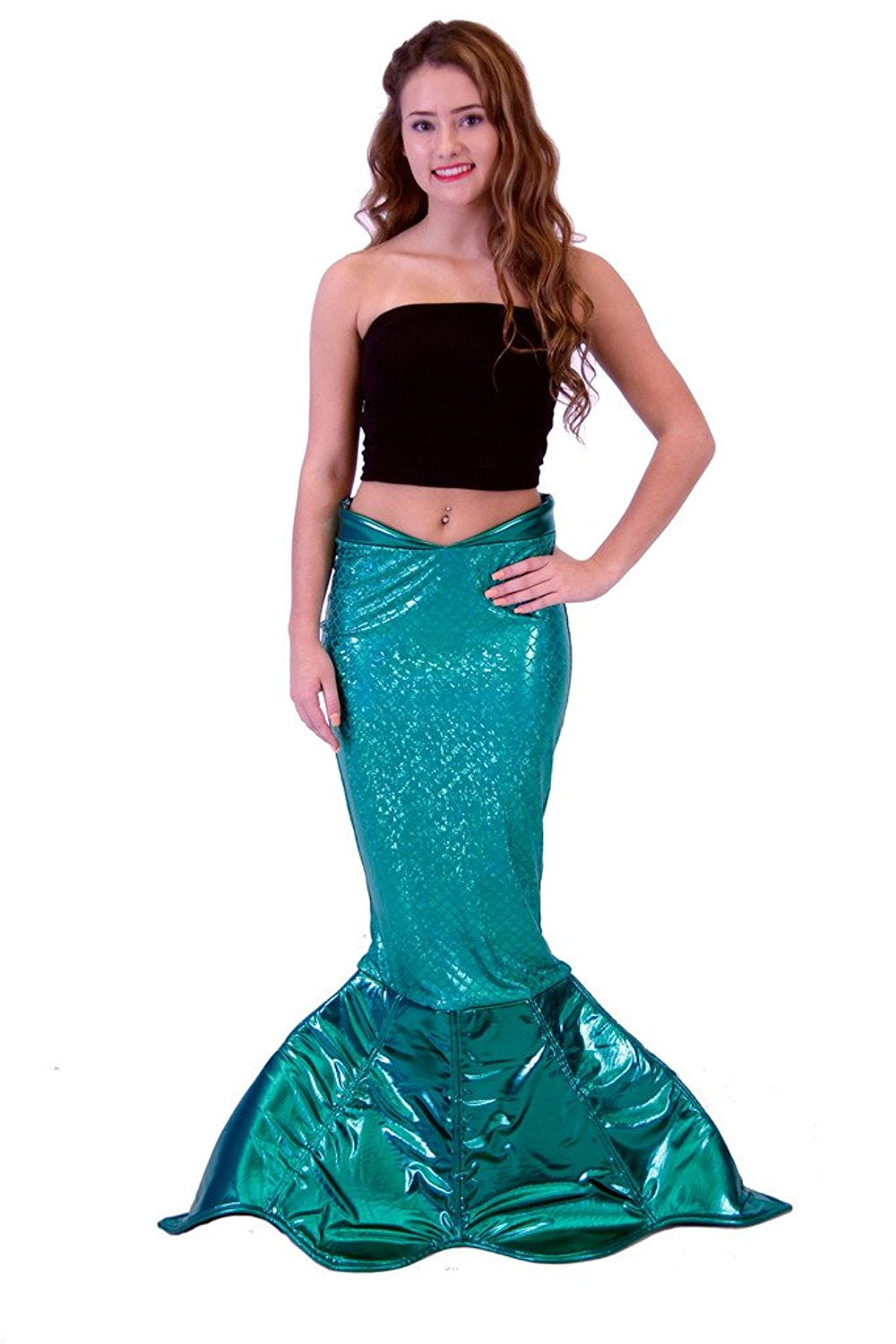 Magical Mermaid Sparkle Tail DELUXE Costume - Walmart.com