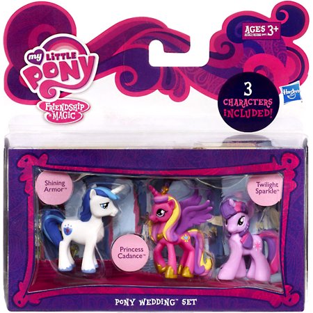 My Little Pony Character Collection Sets Pony Wedding Figure Set ...