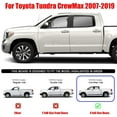 For Toyota Tundra Crew Max 2007-2019 4Pcs Outer Window Weatherstrip ...