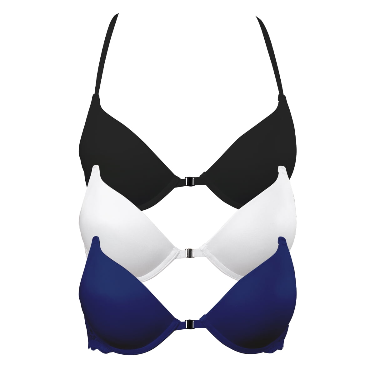Paquete de Brasier Adda Lingerie Modelo Berenice, Tipo halter, Color ...