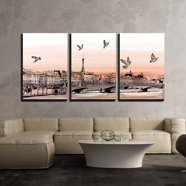 LED Lighted Famous Paris Opera House France Grand Foyer Canvas Wall Art ...