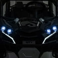 Joyracer 24V 4WD 2-Seater Electric Ride-On UTV, 600W, Bluetooth ...