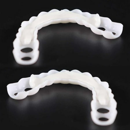 Reusable Denture Braces No Drilling Temporary Fake Teeth Veneers Snap ...