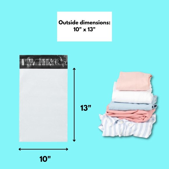 10 X 13 Poly Mailers