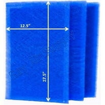 RAYAIR SUPPLY 16x20 Replacement Filter Pads Compatible with Dynamic Air ...
