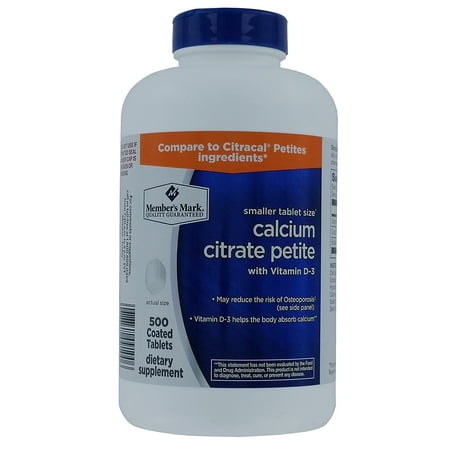 078742091006 UPC - Member's Mark Calcium Citrate Petite With Vitamins D ...