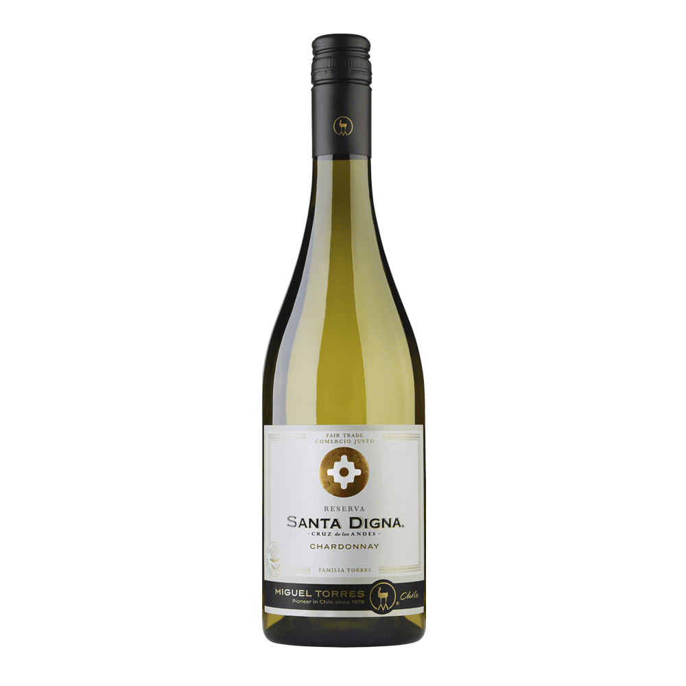 Caja de 12 Vino Blanco Torres Santa Digna Reserva Chardonnay 750 ml ...