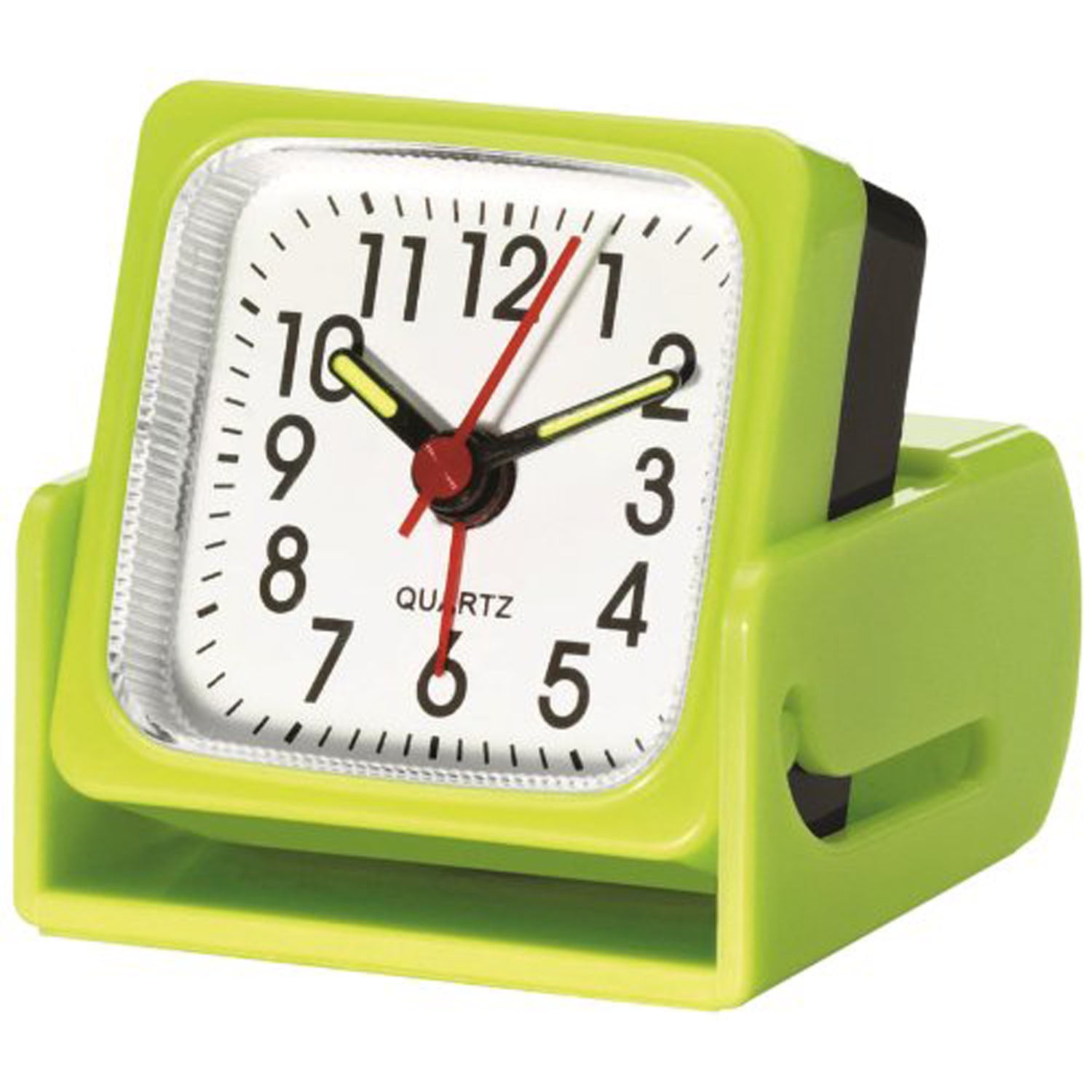 Travel Smart Analog Ascending-Volume Travel Alarm Clock, Lime - Walmart.com
