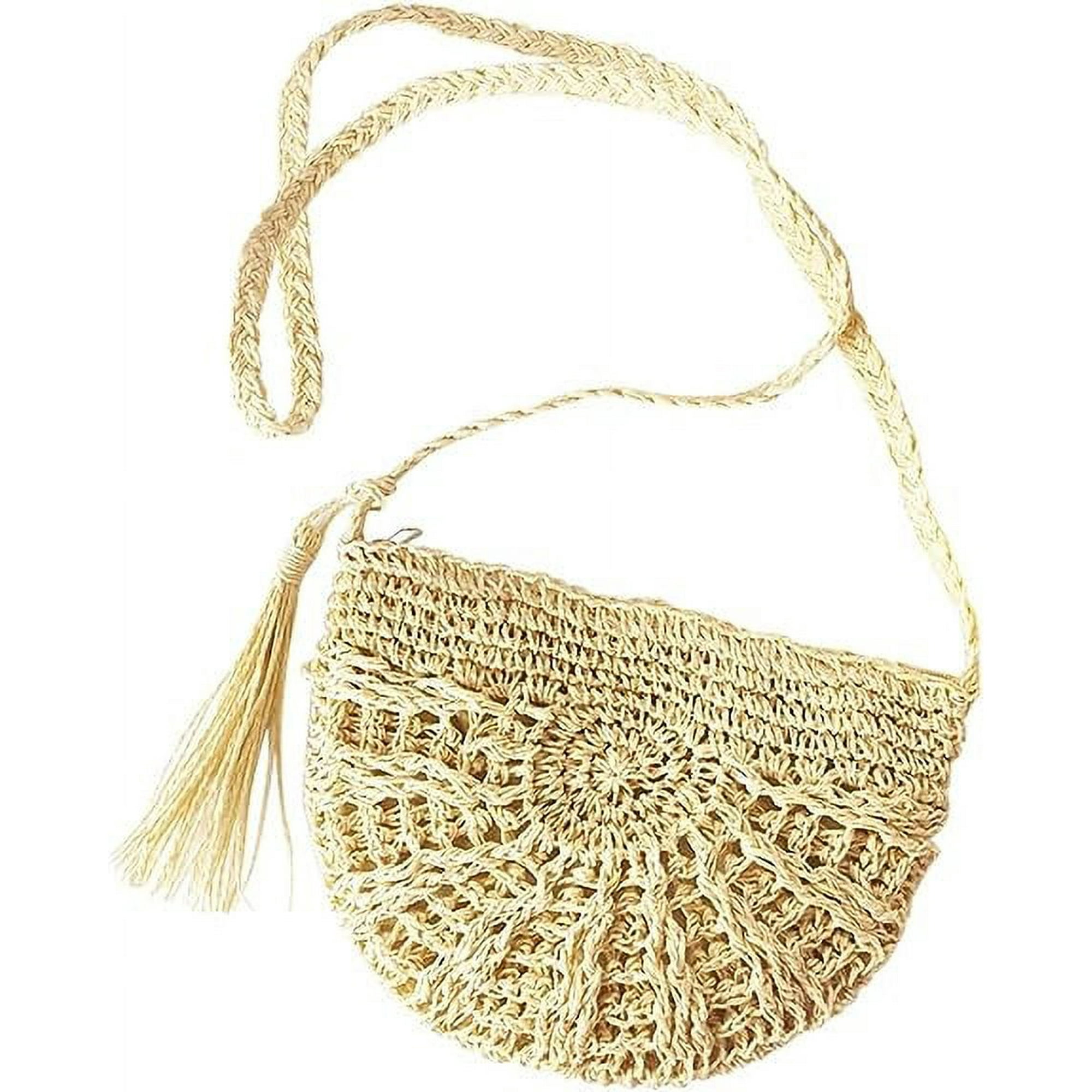 Click here for Lucoss Women Straw Crossbody Purse Beach Handmade... prices