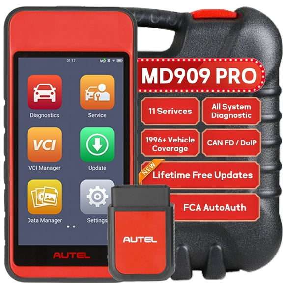 Autel AL539B OBD2 Scanner, 3-in-1 Code Reader Battery Tester Avometer ...