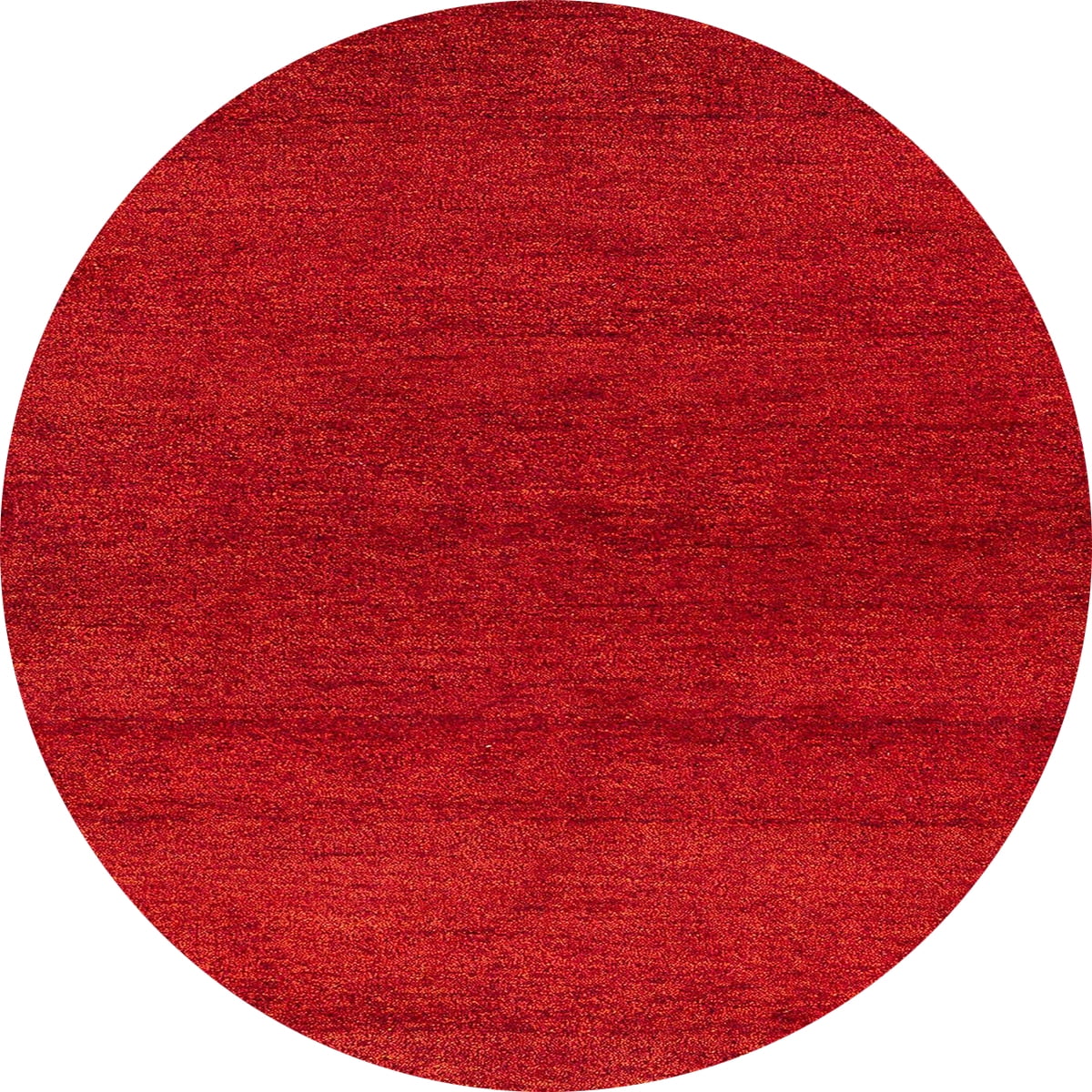 Ahgly Company Indoor Round Abstract Red Abstract Area Rugs, 5' Round ...