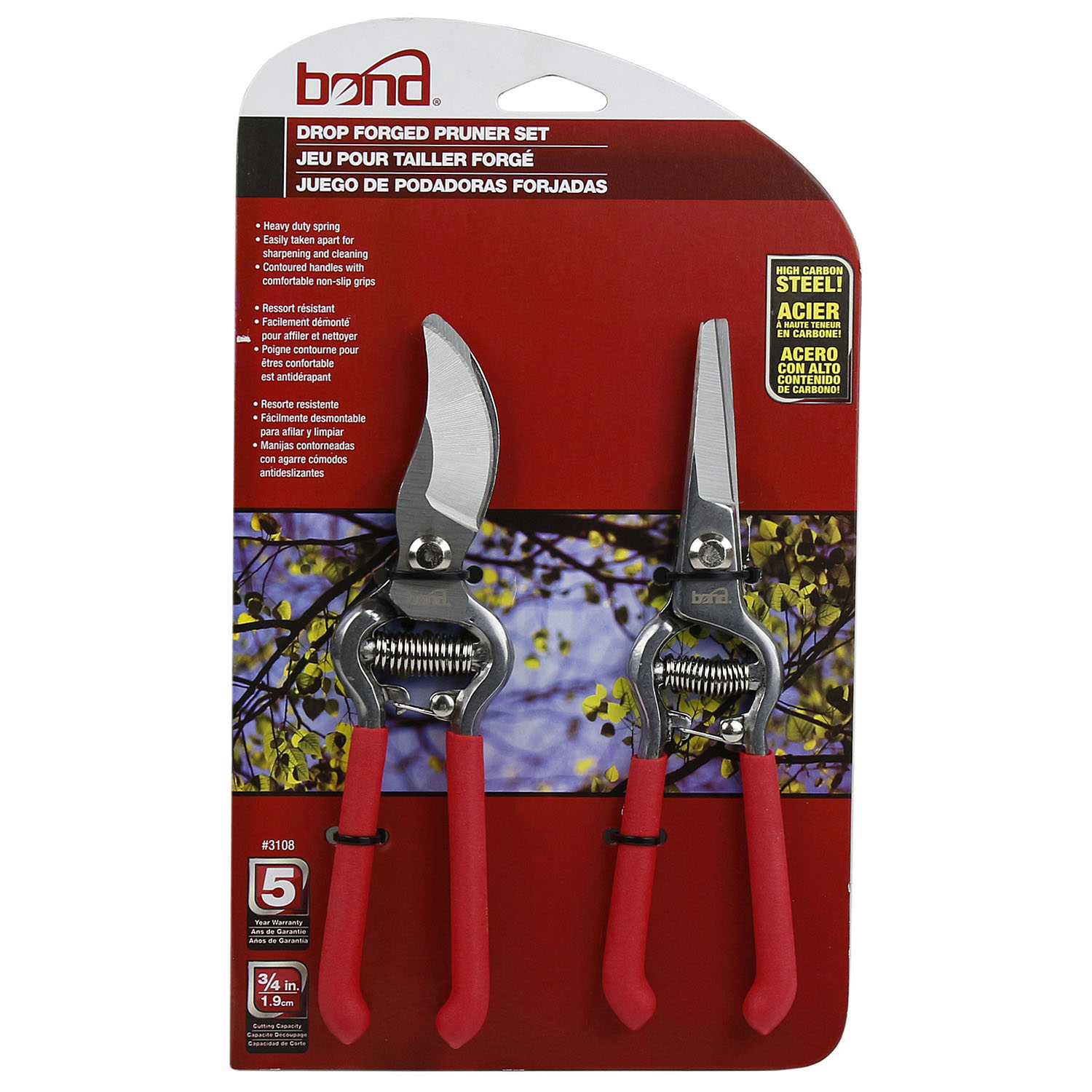 Bond Drop Forged Pruning Set - Walmart.com