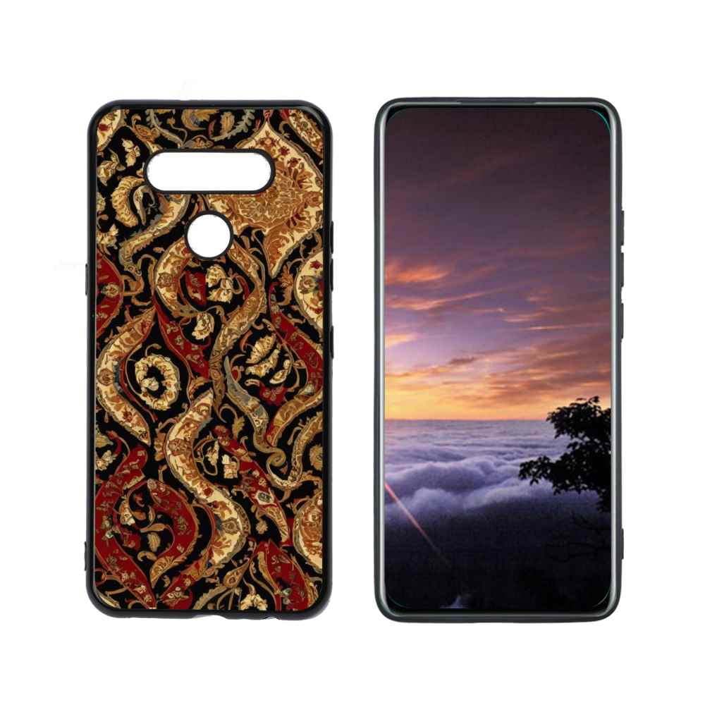 Compatible with LG K51 Phone Case, Carpet-Wallpaper-34 Case Men Women ...