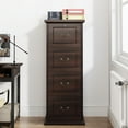 Tribesigns 4-Drawer File Cabinet Filing Cabinet with Lock, Locking ...