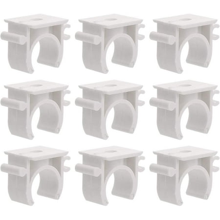 Water Pipe Clamps Clip U- Hook Pex Holder Water Pipe Clips Tubing Hose ...