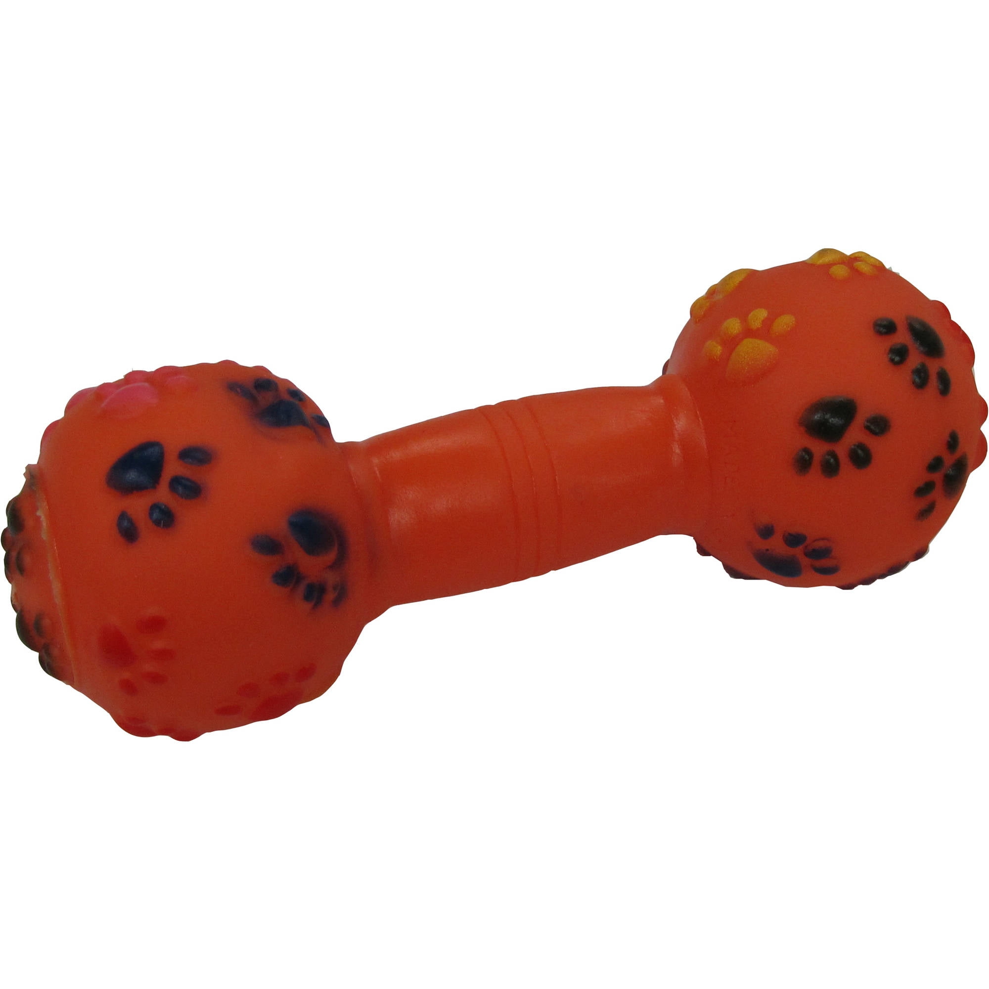Boss Pet 51657 Large Vinyl Dumbell Dog Toy, Assorted Colors - Walmart ...