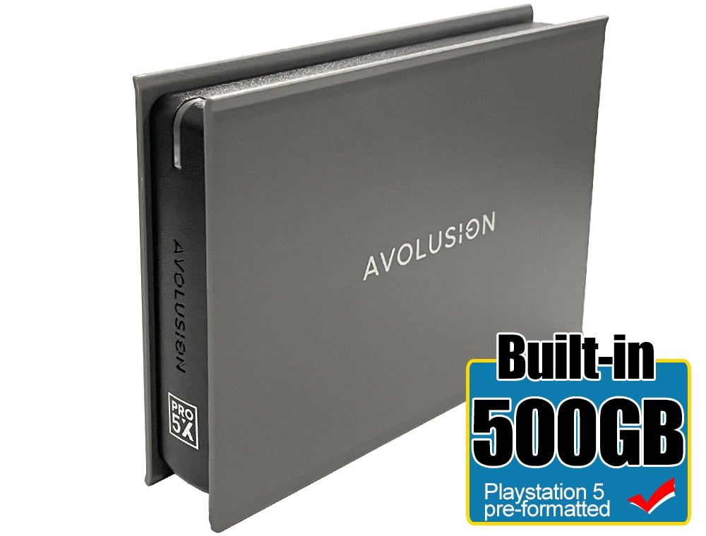Avolusion Mini Pro-5X 500GB USB 3.0 Portable External Gaming PS5 Hard ...
