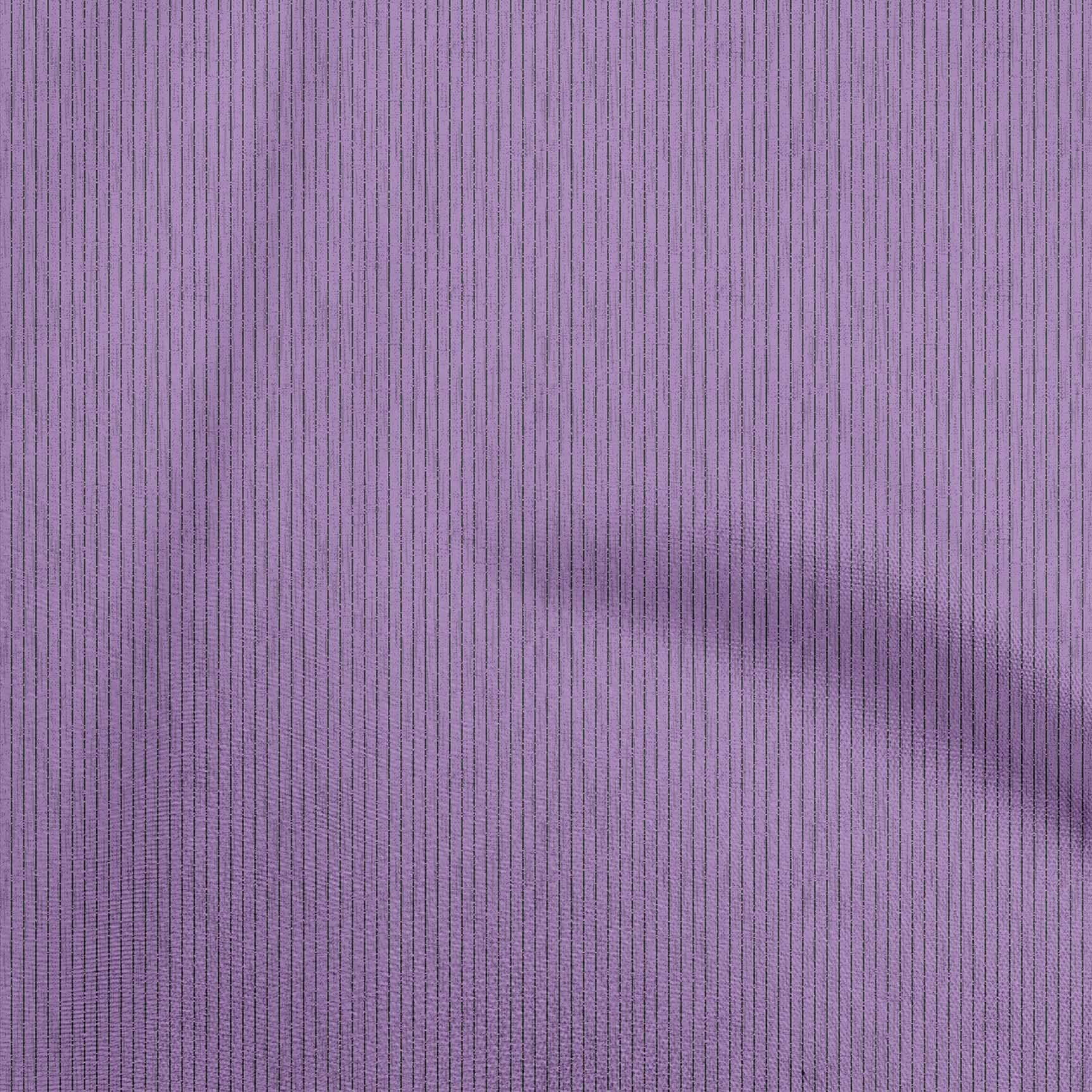 oneOone Cotton Flex Purple Fabric Stripes Texture Sewing Material Print ...