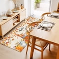 Area Rugs 2x6,Hello Fall Words Thanksgiving Gnomes Non Slip Washable ...