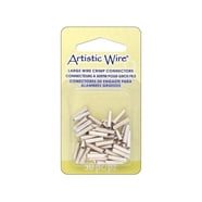 Artistic Wire Large Wire Crimp Connectors Tarnish Resistant Silver 14 ...