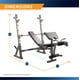 Marcy Pro Adjustable Olympic Weight Bench MD-857 - Walmart.com