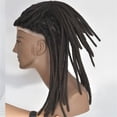 12 Inch Transparent Full Lace Base African Braids Extension Human Hair ...
