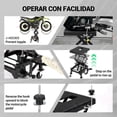 350LBS Hydraulic Motorcycle Lift Table, Foot Operated Scissor Jack ...