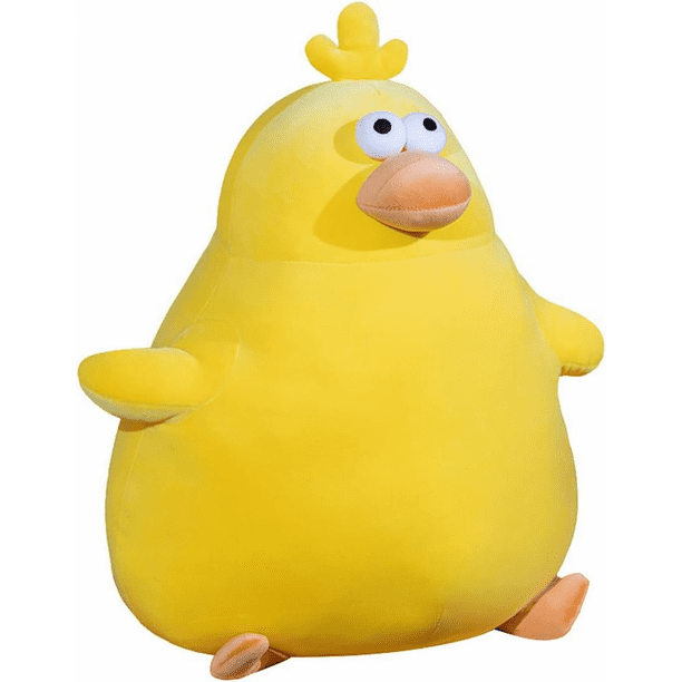 Cute Chicken Plush Pillow, Kawaii Funny Fat Chicken Stuffed Toy, Soft ...