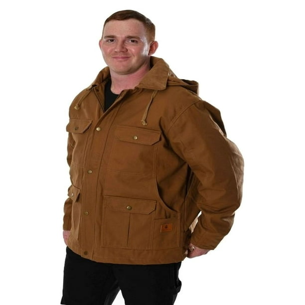 Insulated Gear Men's Quilted Lined Work Jacket - Walmart.com
